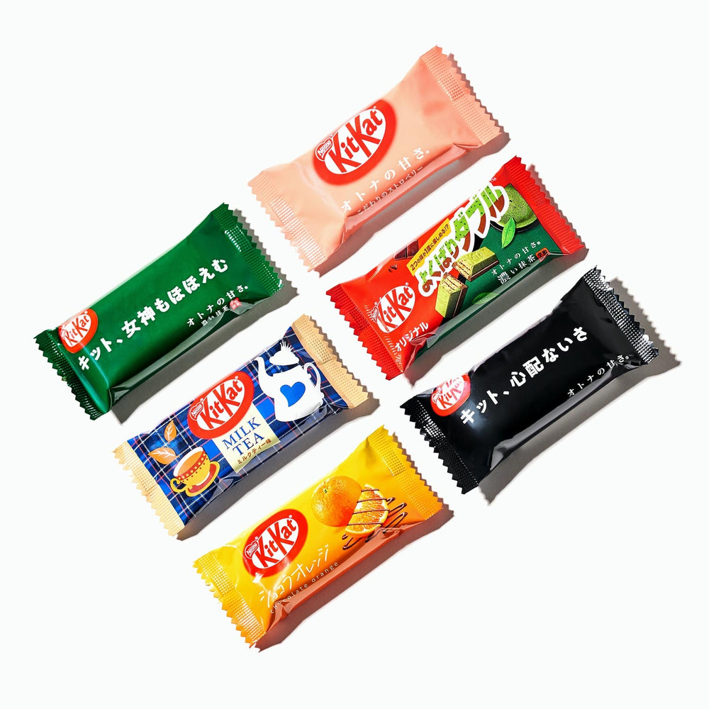 Japanese Kit Kat 6 Flavor Variety Pack (6-pack)